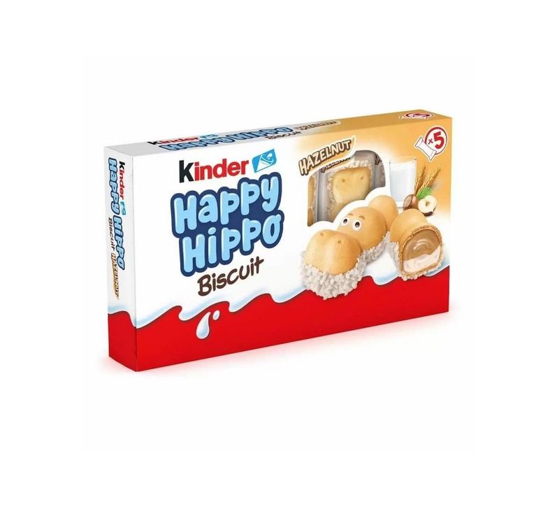 Kinder Happy Hippo Hazelnut 5pk 103g | Kinder | Fri frakt over 500,-